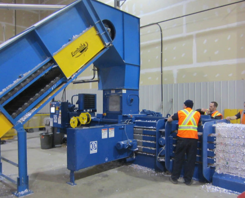 Recycling Shredders & Balers by Balemaster & Ameri-Shred Brands